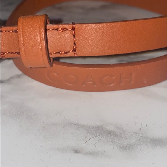 Coach | Jewelry | Coach Leather Wrap Bracelet | Poshmark